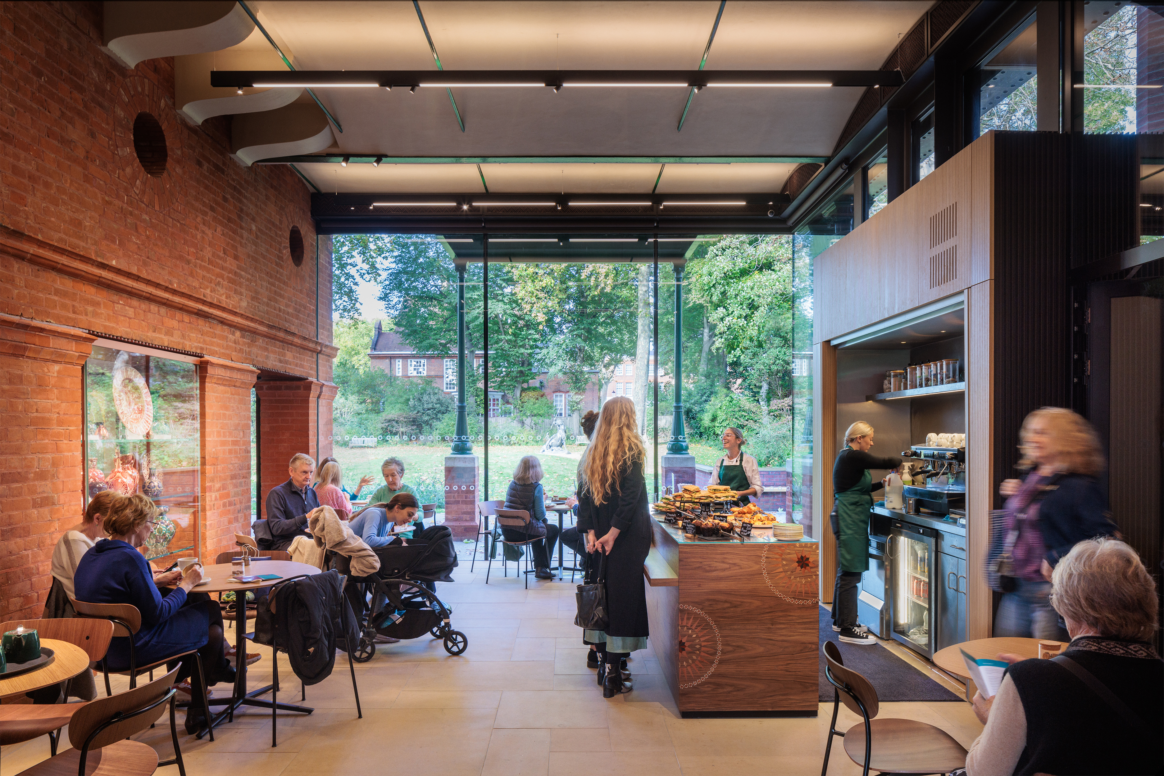 The De Morgan Cafe at Leighton House RBKC Museums