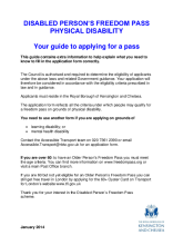Freedom Pass | Royal Borough of Kensington and Chelsea